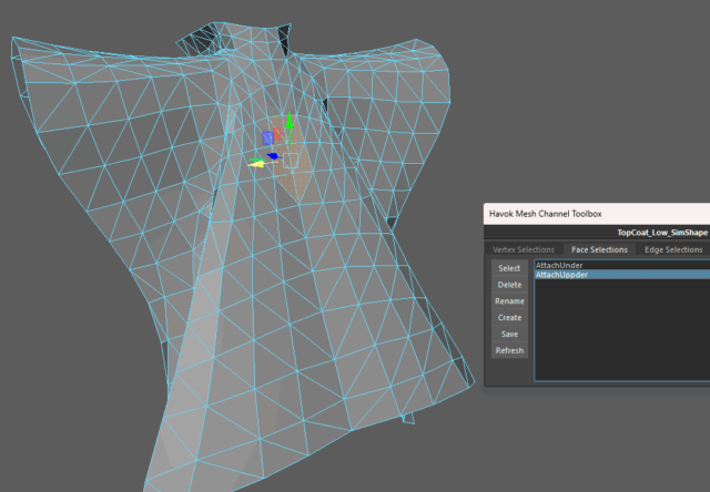 【Havok Cloth】Havok Cloth設定編「応用」 | TECH-COYOTE｜C&R Creative Studios